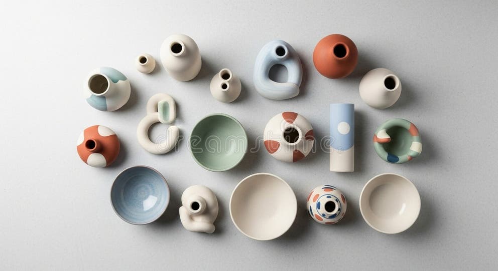 Ceramic Spherical Forms Stock Illustrations – 367 Ceramic Spherical ...