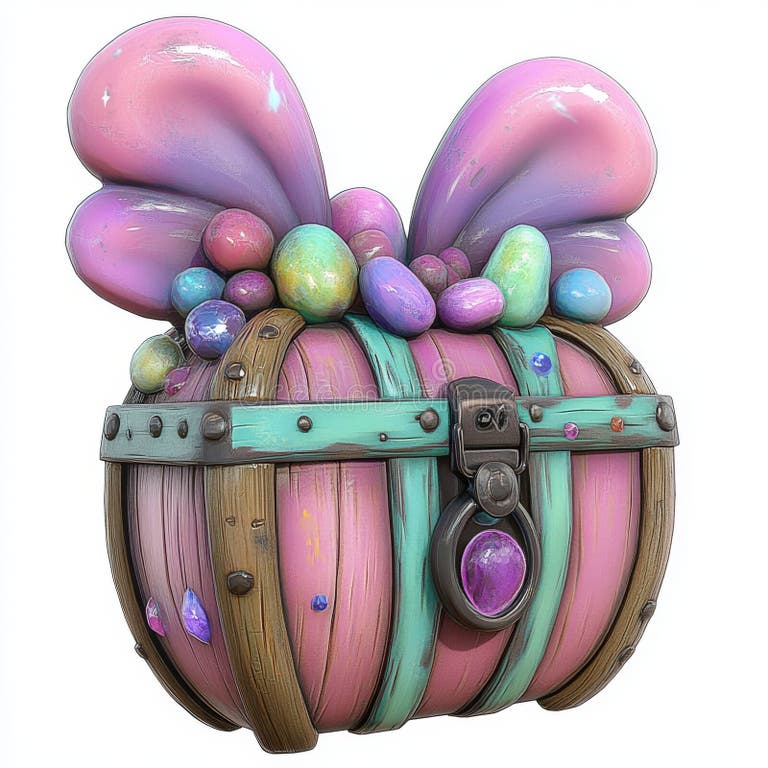 The Collection Includes a Winged Chest, Crystals, Clouds, and Fantasy ...