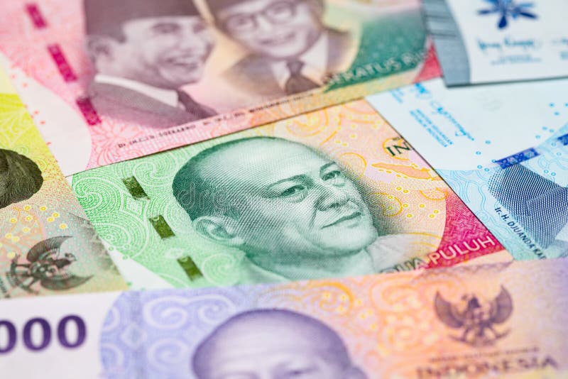 Indonesian banknotes stock photo. Image of exchange - 267849444
