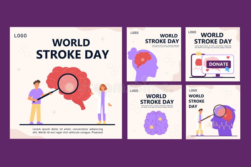 A Collection of Instagram Posts from World Stroke Day. Social Media ...