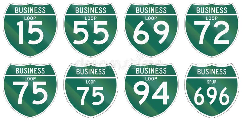Interstate 69 Sign Stock Illustrations – 7 Interstate 69 Sign Stock ...