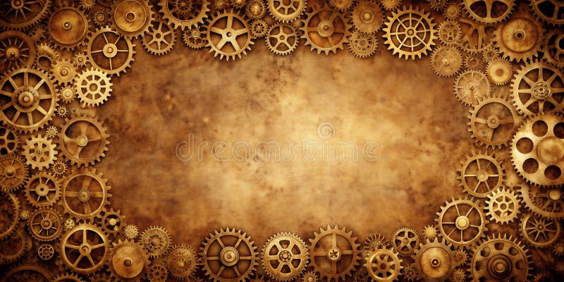 A Collection of Intricately Designed Cogs and Gears in Various Sizes ...