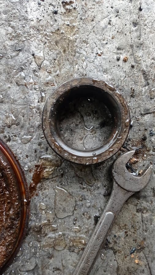 A Collection of Iron Exposed To Water Stock Image - Image of vehicle ...