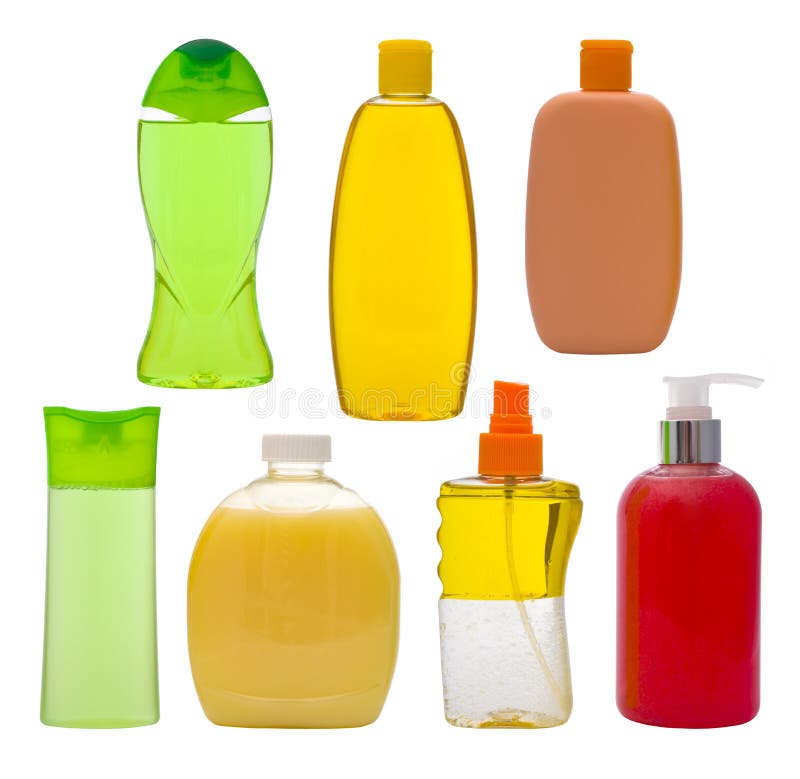 Colorful Shampoo stock photo. Image of soap, natural, organic - 4564978