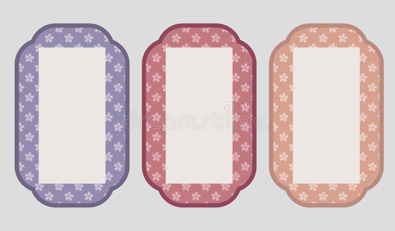 Labels Petals Stock Illustrations – 158 Labels Petals Stock ...