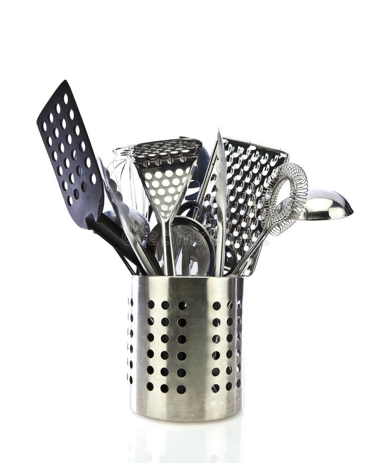 Kitchen Utensils stock photo. Image of mixer, cook, spoon - 6672