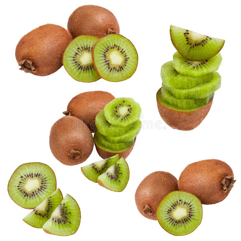 Collection of kiwi stock image. Image of slice, sweet - 25114783