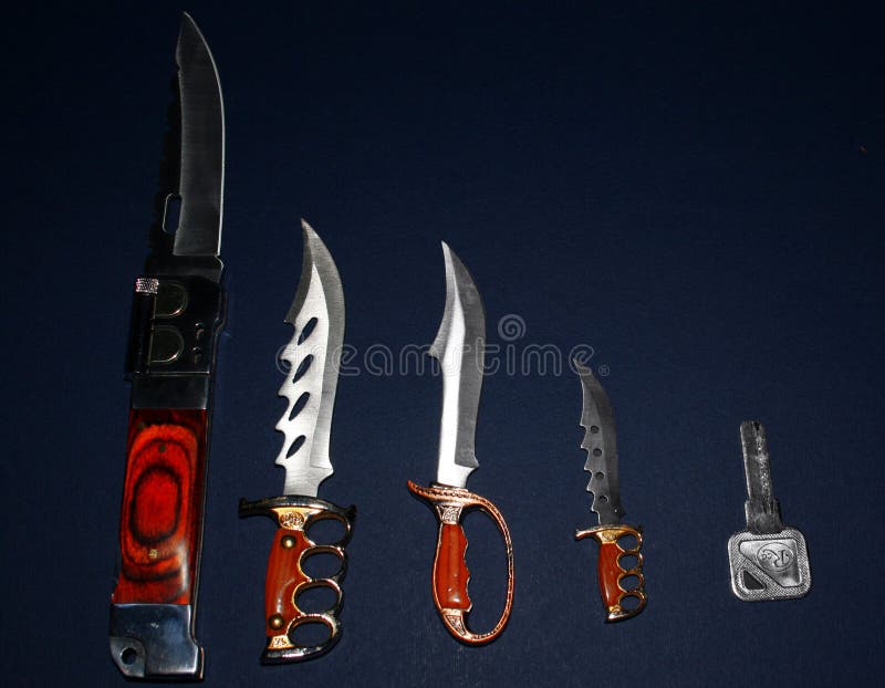 Collection of knifes stock photo. Image of attack, wood - 3123614