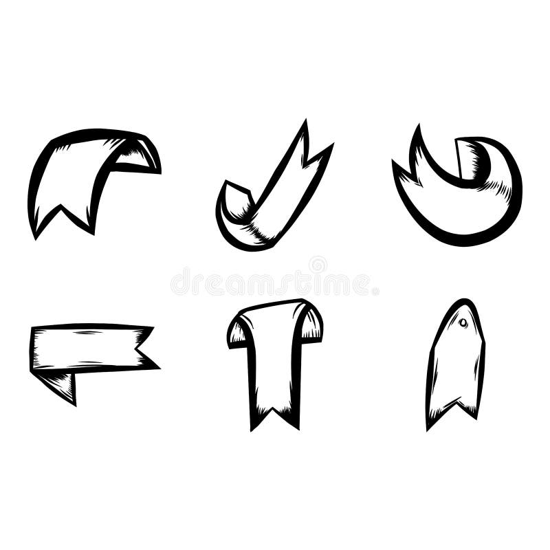 Label icon set stock vector. Illustration of collection - 268315199