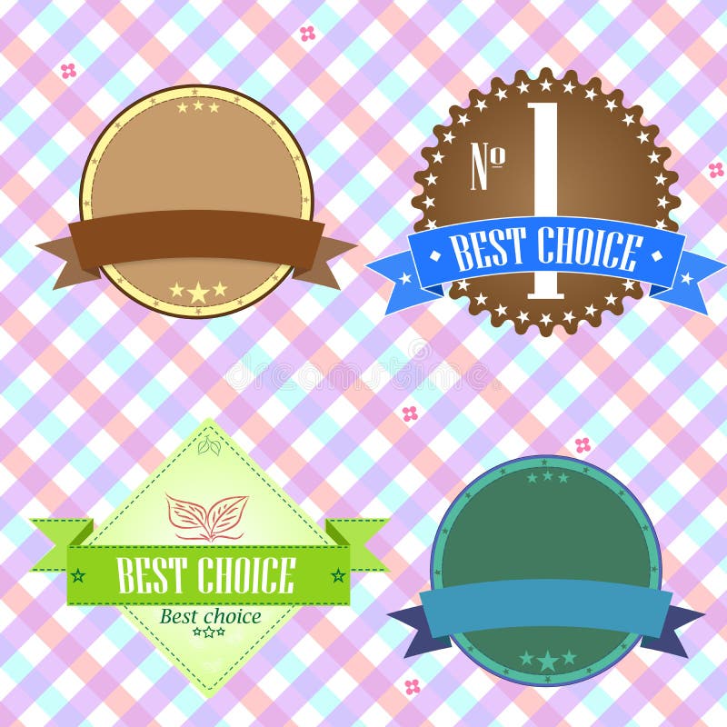 Collection of labels stock illustration. Illustration of star - 37165059