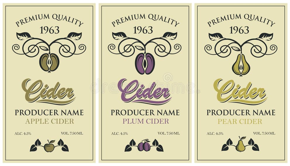 Cider Types Stock Illustrations – 152 Cider Types Stock Illustrations ...