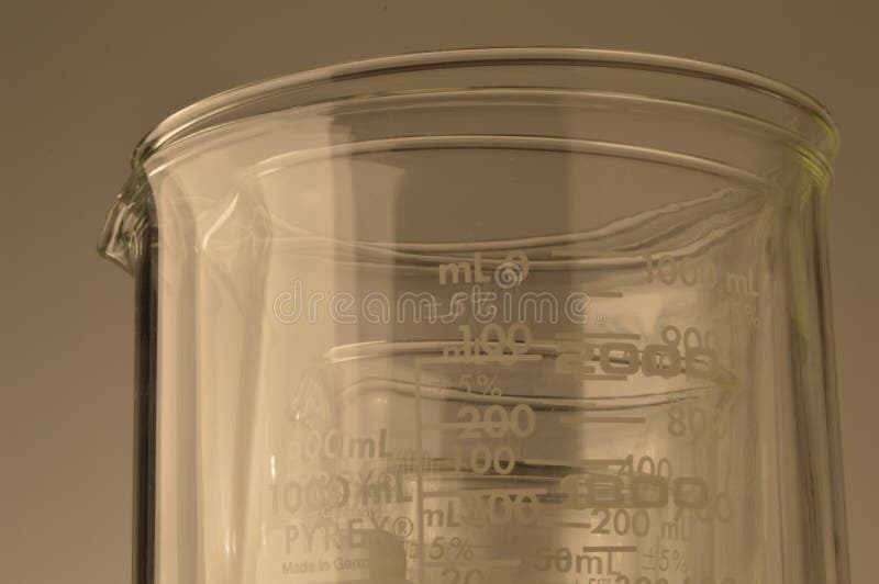 Collection of Laboratory Glass, Beakers Stock Photo - Image of ...