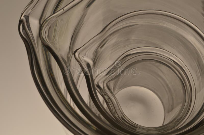 Collection of Laboratory Glass, Beakers Stock Photo - Image of glass ...