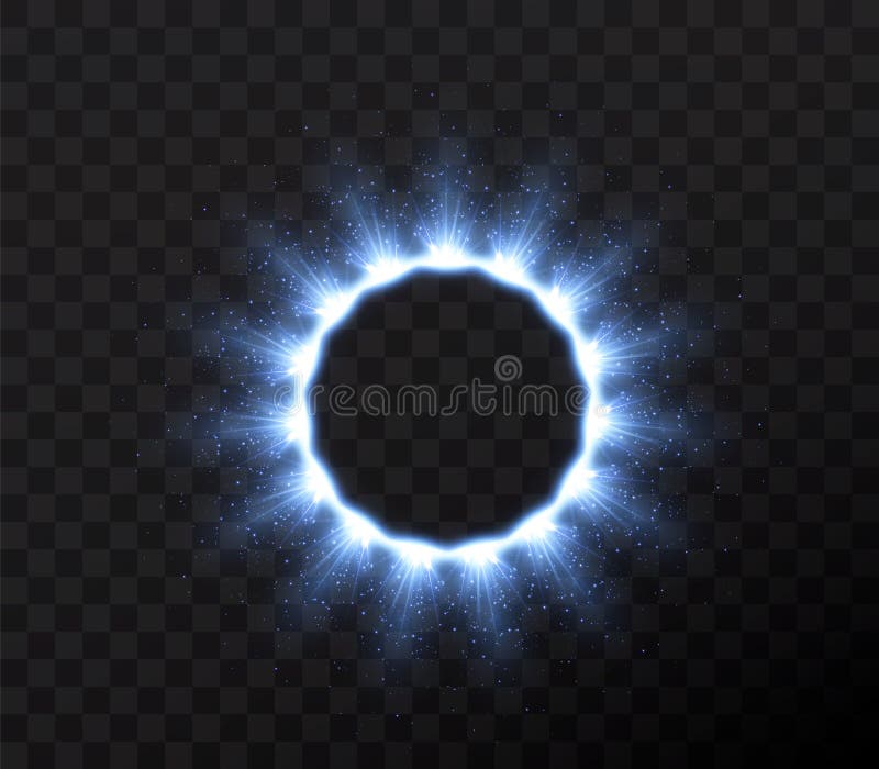 Collection of Light Vector Rays Isolated on Transparent Background ...