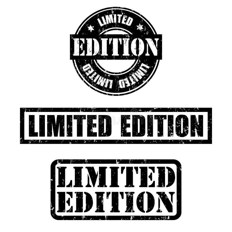 Limited Edition stamp stock illustration. Illustration of edition ...