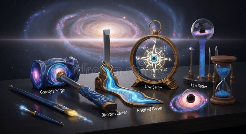 A Collection of Magical Tools and Instruments for Crafting and Shaping ...