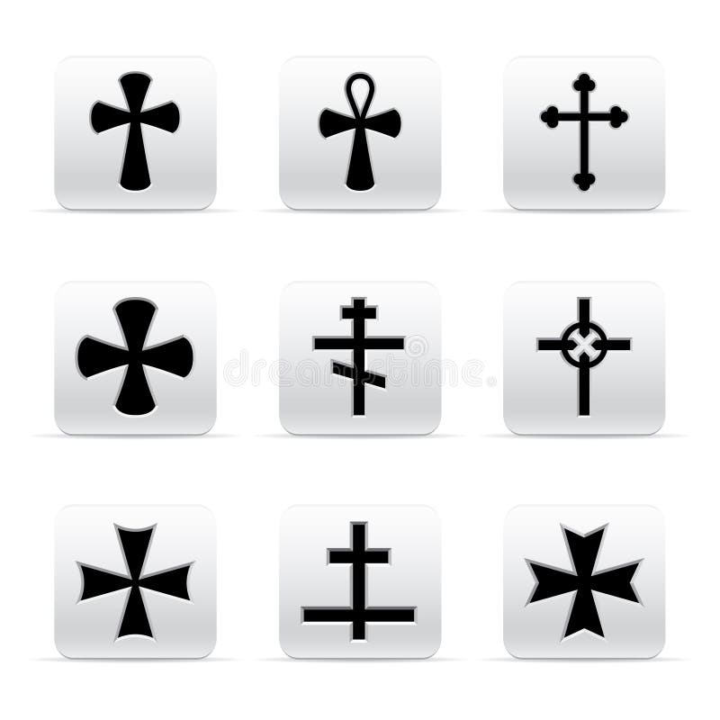Collection of Many Different Crosses Stock Illustration - Illustration ... Collection of Many Different Crosses Stock Illustration - Illustration ...