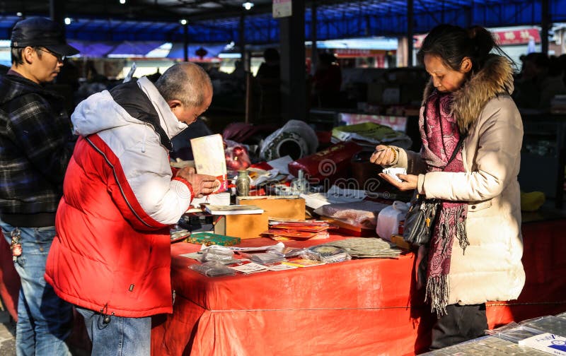 Collection Market in Chengdu,china Editorial Image - Image of ...