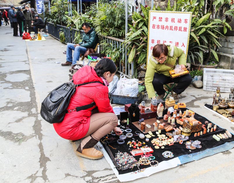 Collection Market in Chengdu,china Editorial Photography - Image of ...