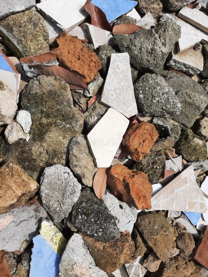 A collection of materials stock image. Image of boulder - 373604073