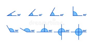 Collection Mathematics Angles Stock Illustrations – 76 Collection ...