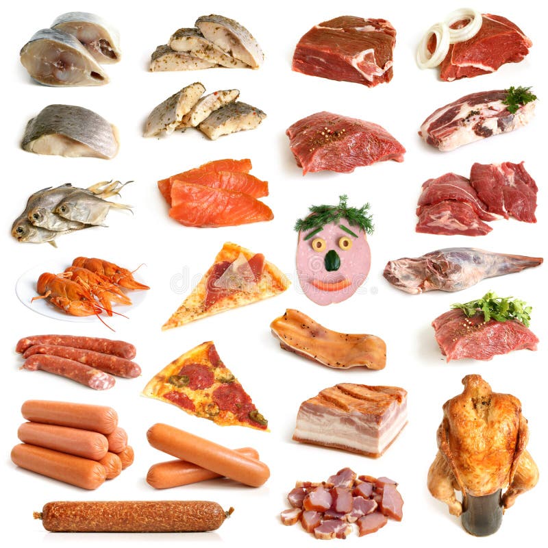 Meat collection stock photo. Image of fish, ingredient - 13139296