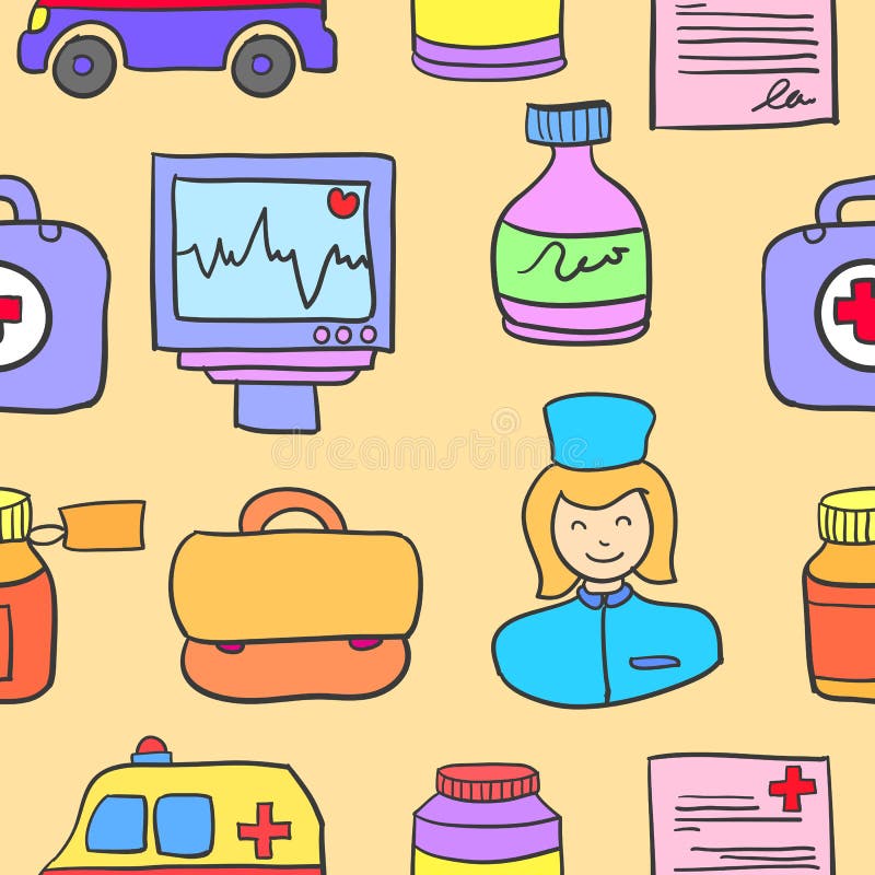 Collection of Medical Cartoon Style Editorial Photo - Illustration of ...