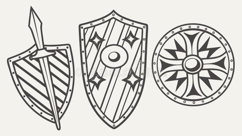 Vector Shields Collection Stock Illustrations – 3,306 Vector Shields ...
