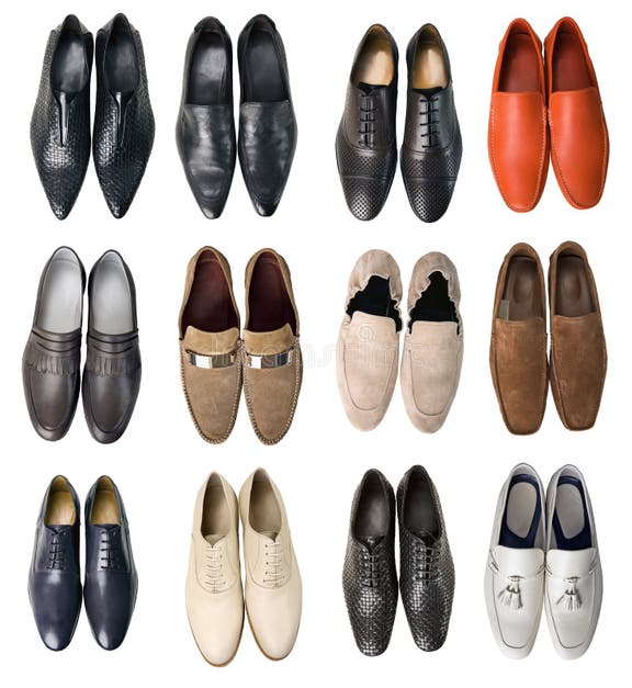 Collection of men shoes stock photo. Image of clothes - 7904882