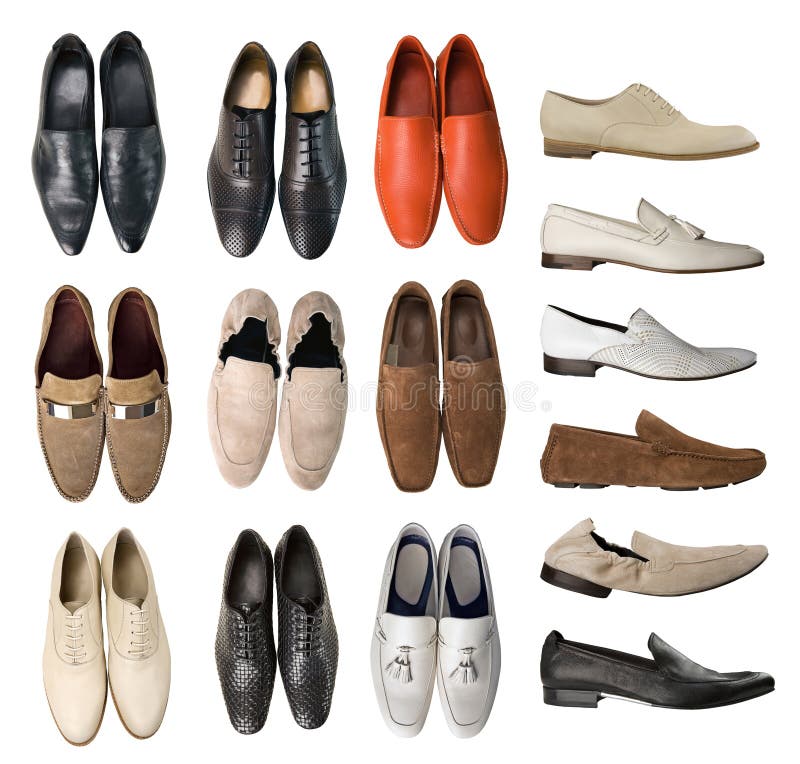 Collection of men shoes stock photo. Image of shopping - 7905020