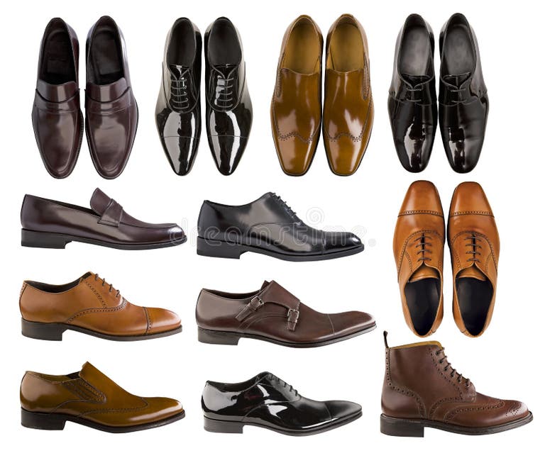 Collection of men shoes stock photo. Image of classic - 7905096