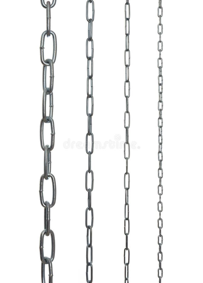 Isolated old chains stock photo. Image of isolated, chain - 5870024