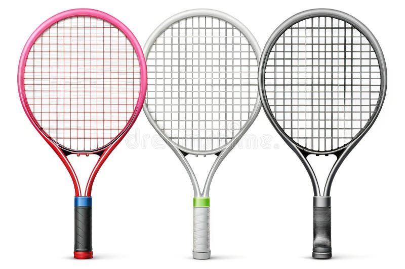 Elegant and Detailed Tennis Racket Clipart Graphics Versatile ...