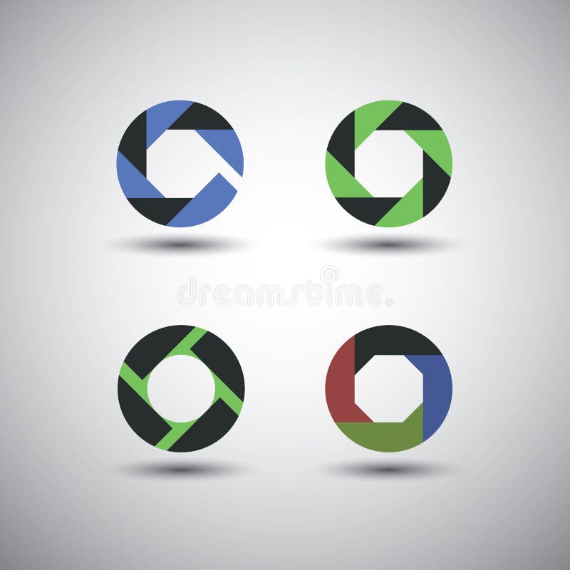 Collection of Minimalist Icon Designs - Corporate Identity Icons Stock ...