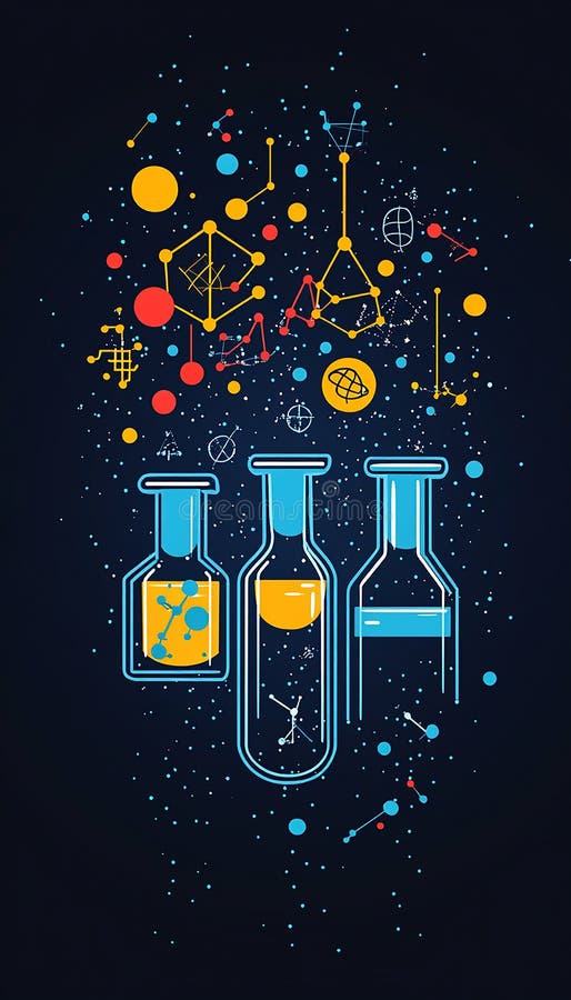 STEM Icons: Science, Technology, Engineering, and Math Symbols Stock ...