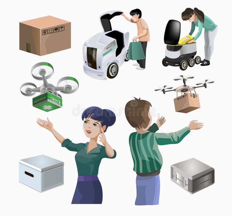 Shipping Methods Stock Illustrations – 161 Shipping Methods Stock ...