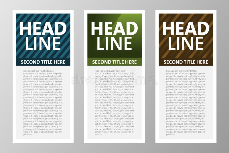 Collection of Modern Text Box for Web, App, Magazine... Etc. Vector ...