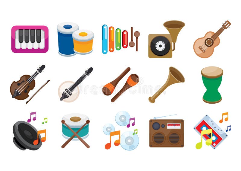 Musical Instrument Shaker Stock Illustrations – 317 Musical Instrument ...