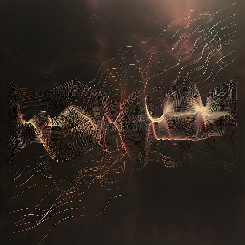 Wave Shading Effects Featuring Dynamic Patterns and Vibrant Color ...