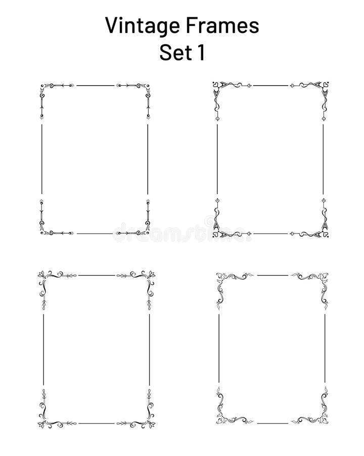 Rectangle Vignette Templates Stock Illustrations – 62 Rectangle ...