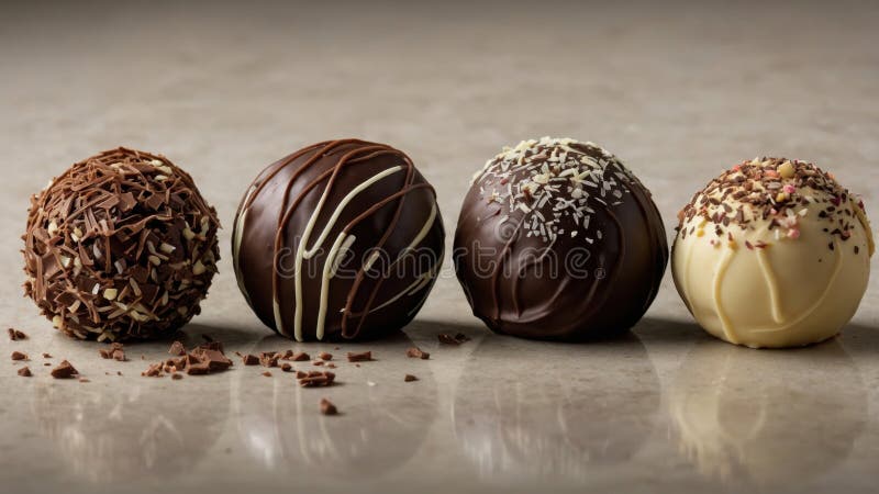 Collection of Nine Different Types of Chocolates Arranged in a Grid ...