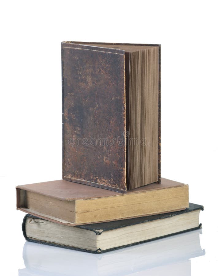 Collection of old books stock image. Image of historic - 17197769