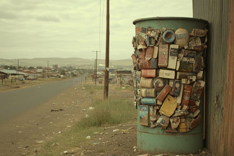 A Collection of Old Books Was Scattered by the Roadside Next To the ...
