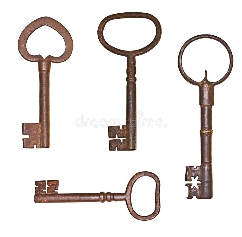 Collection of old keys stock photo. Image of close, aged - 23379446