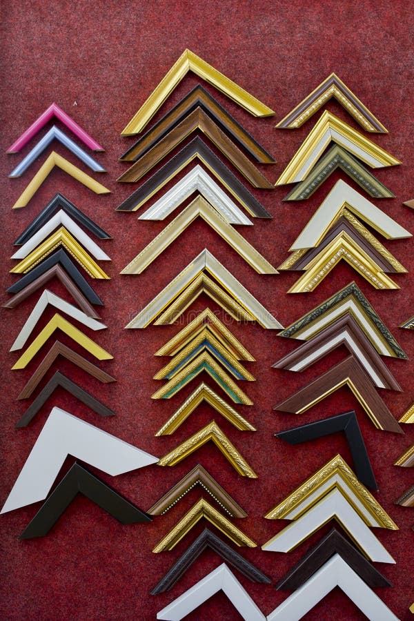 Collection of Old Photo Corners, Frames and Edges Isolated on Re Stock ...