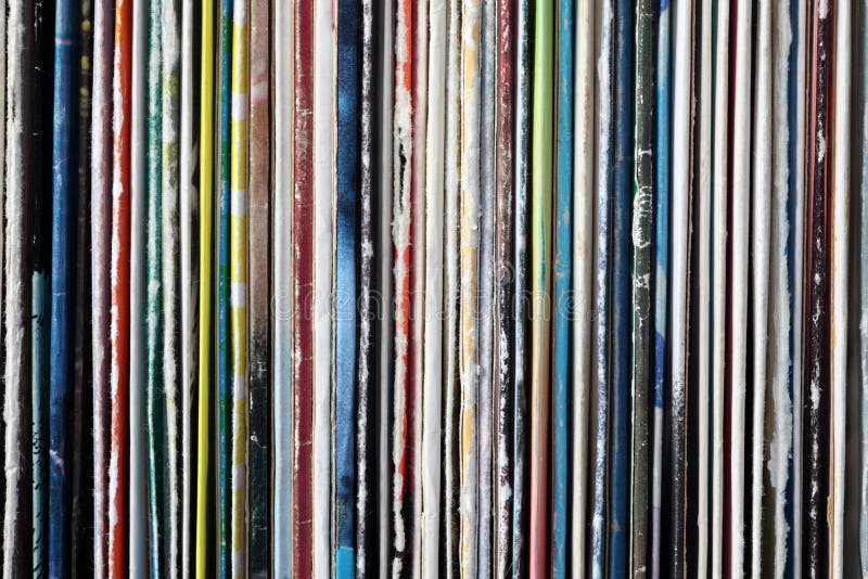 Vinyl Record Collection stock photo. Image of discs, stack - 3236946