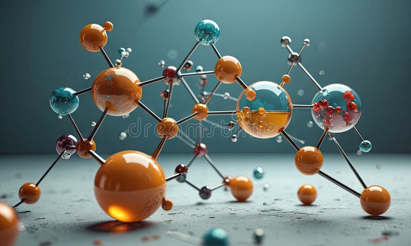 A Collection of Orange and Blue Balls are Arranged in a Way that Looks ...