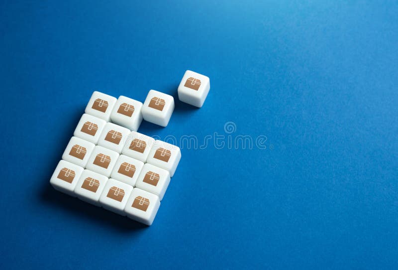 Collection of Orders for Shipment. Delivery of Goods and Mail. Order ...