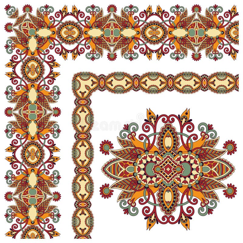 Collection of Ornamental Floral Vintage Frame Stock Vector ...