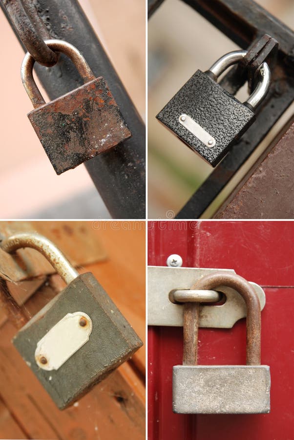 Collection of padlocks stock photo. Image of shape, unlocking - 19987918
